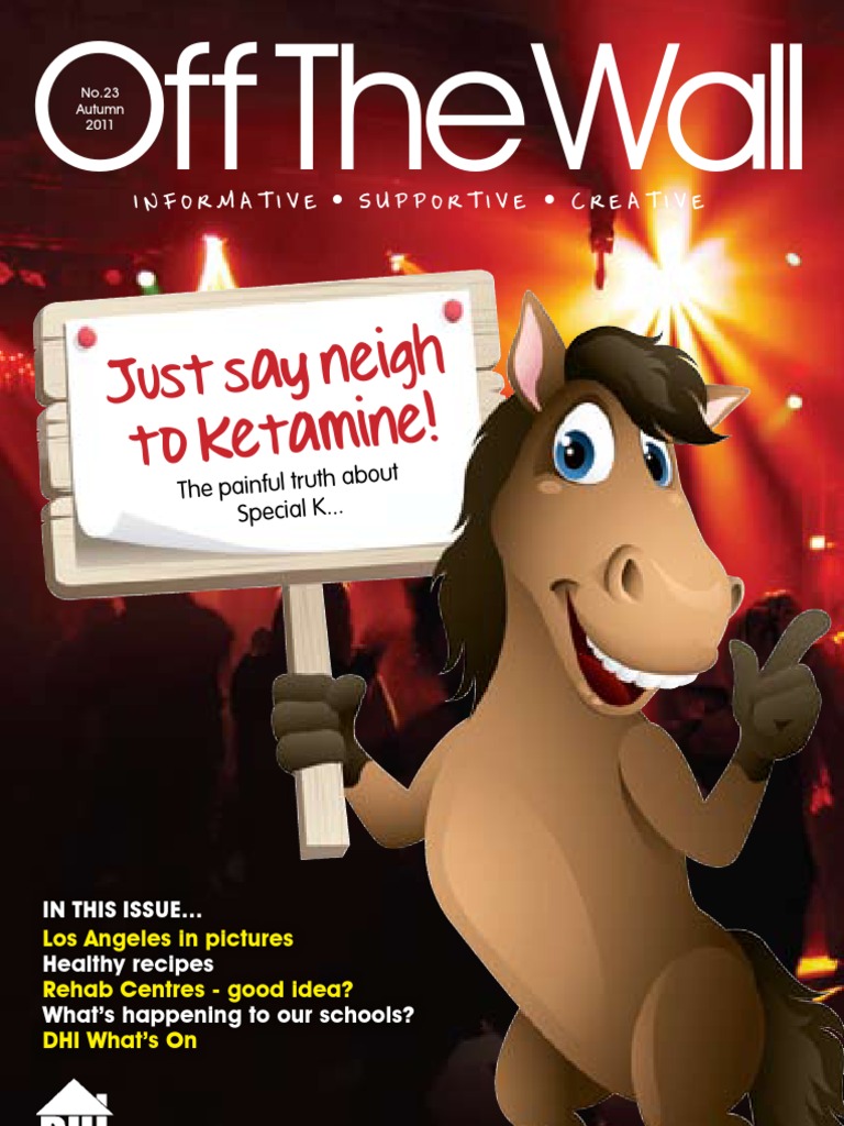 Just Say Neigh To Ketamine!: Informative Supportive Creative | PDF ...