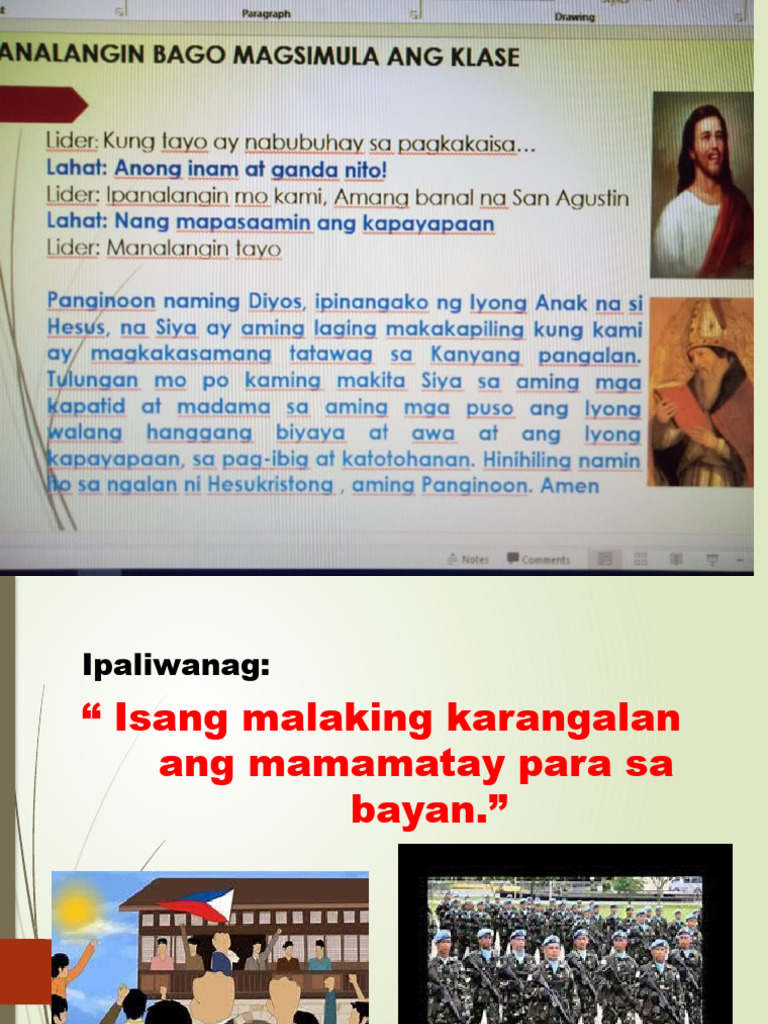Aralin 5 - Pamamaalam Ni Florante | PDF