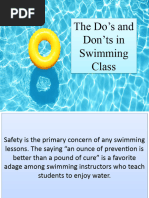 Water Safety: Entries and Exits Guide | PDF | Swimming | Water
