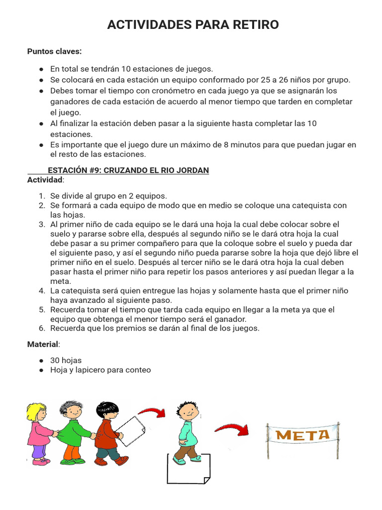 9na Estacion CRUZANDO EL RIO JORDAN | PDF