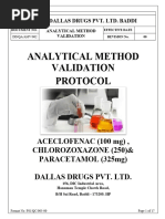 SOP-for-Analytical-Method-Validation | PDF | Detection Limit | Assay
