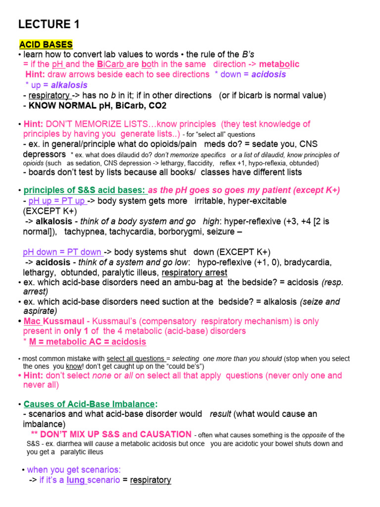 Google Doc - Mark K NCLEX Study Guide | PDF | Psychosis | Hallucination