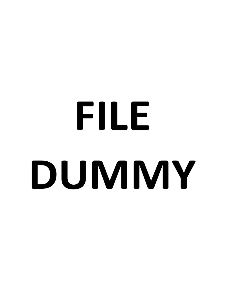 File Dummy Pdf 