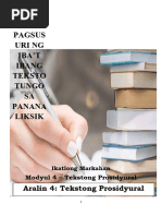 Tekstong Prosidyural | PDF