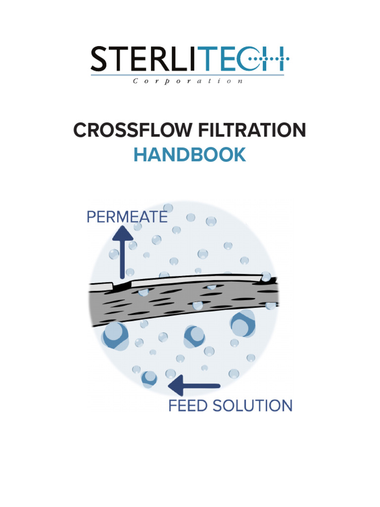 Crossflow Filtration Handbook Overview | PDF | Membrane | Industrial ...