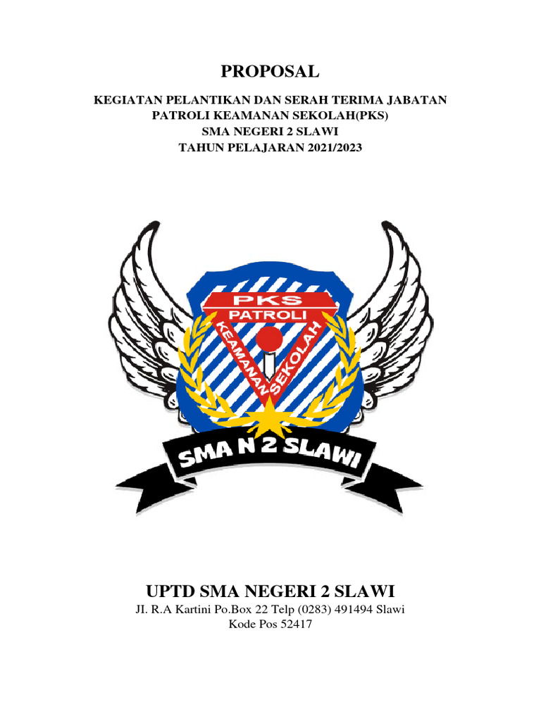 Proposal Pelantikan & Sertijab PKS (Revisi) . | PDF