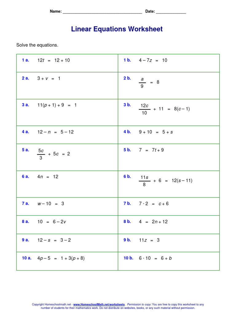 Linear Equations 20230922 | PDF