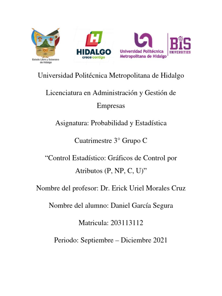 Gráficos de Control por Atributos P y NP | PDF | Porcentaje | Estadísticas