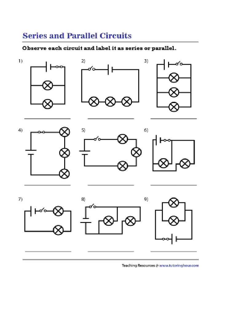 Series and Parallel Circuit | PDF