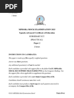 S.1 ICT Scheme Term II 2024 | PDF | Input/Output | Computer File