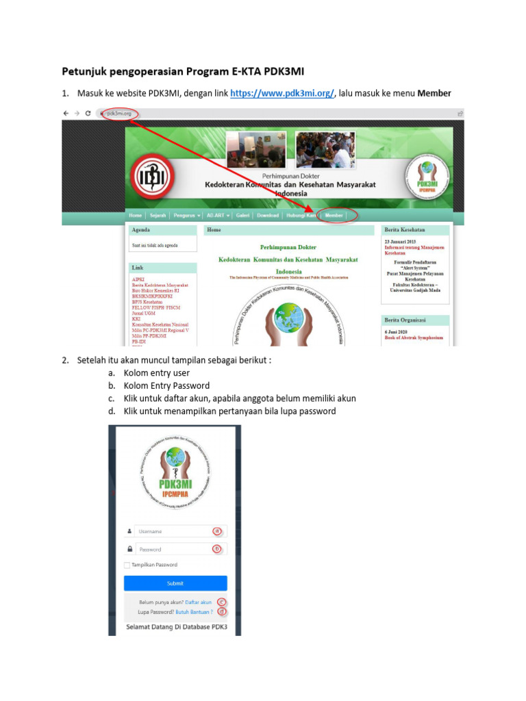 Buku Panduan Manual PDK3MI | PDF