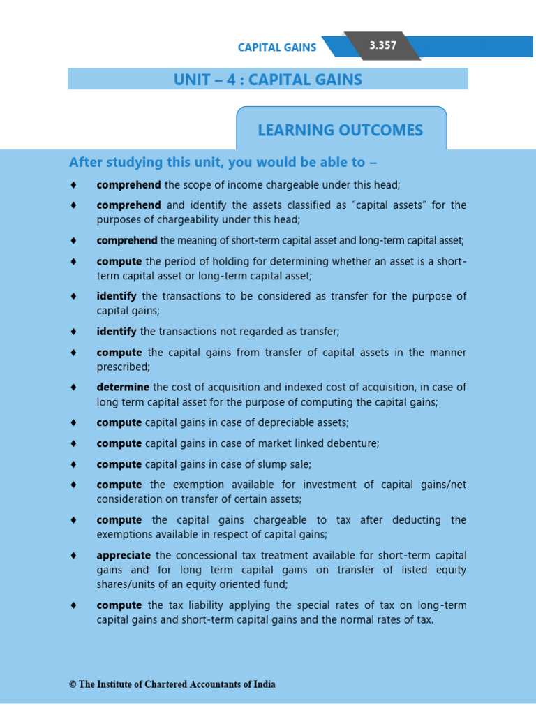 Capital Gains Tax Computation Guide | PDF | Capital Gains Tax ...
