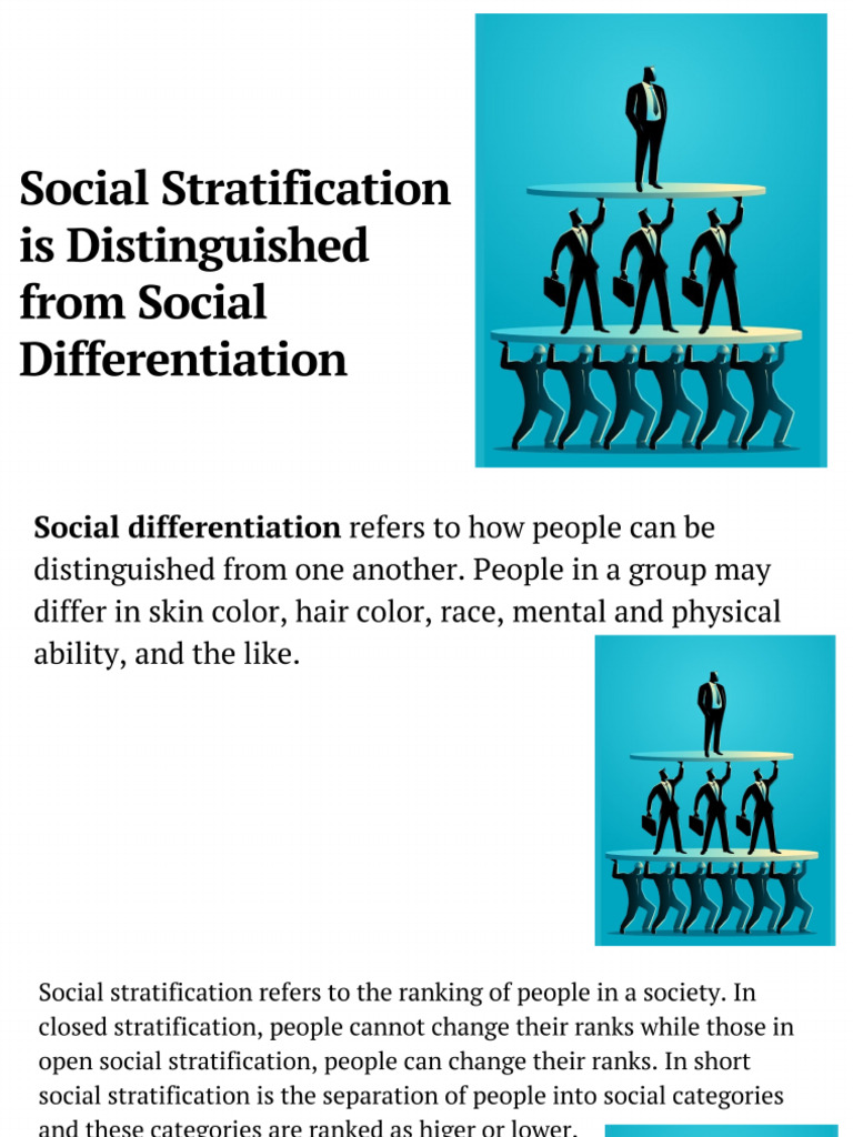Module 9 Concept Characteristics and Forms of Stratification System 1 | PDF