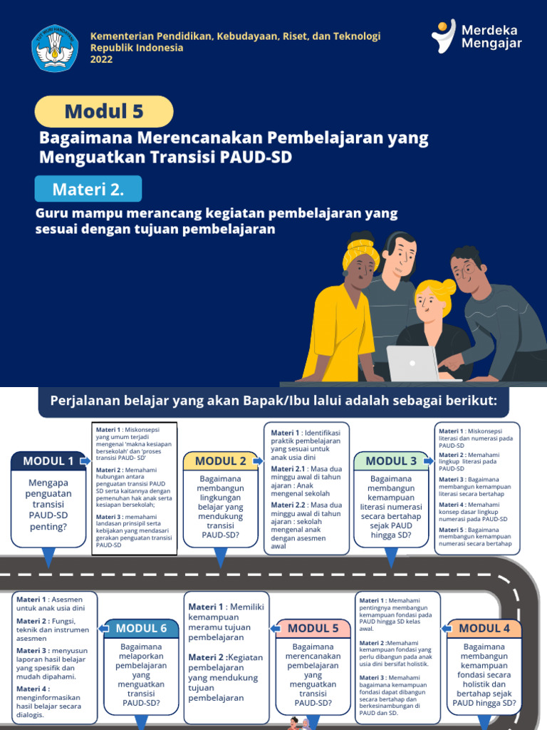 Merancang Kegiatan Pembelajaran PAUD | PDF