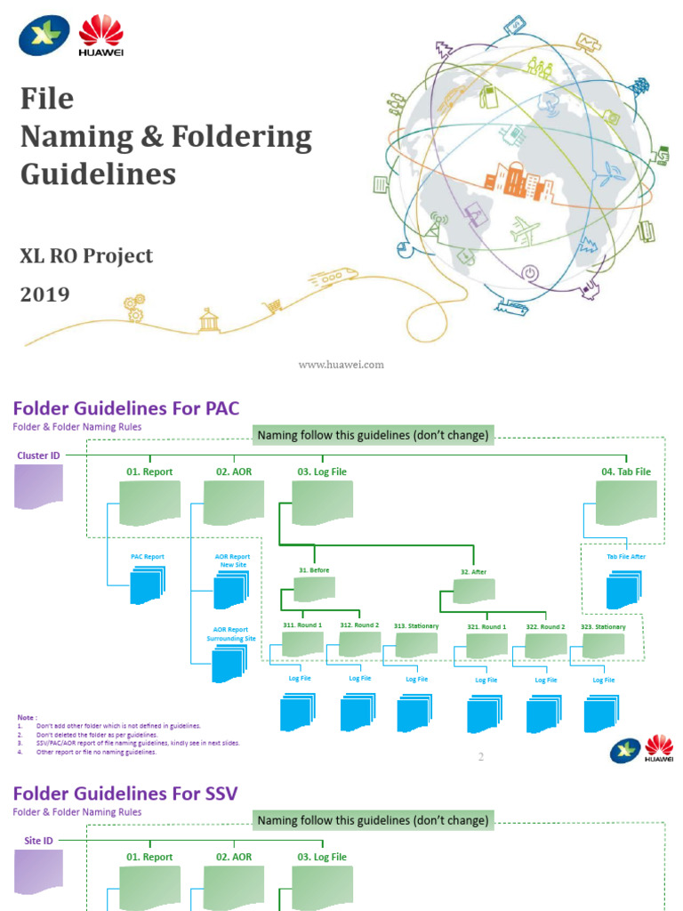 File Naming Foldering Guidelines 20190122 | PDF | Software | Computing