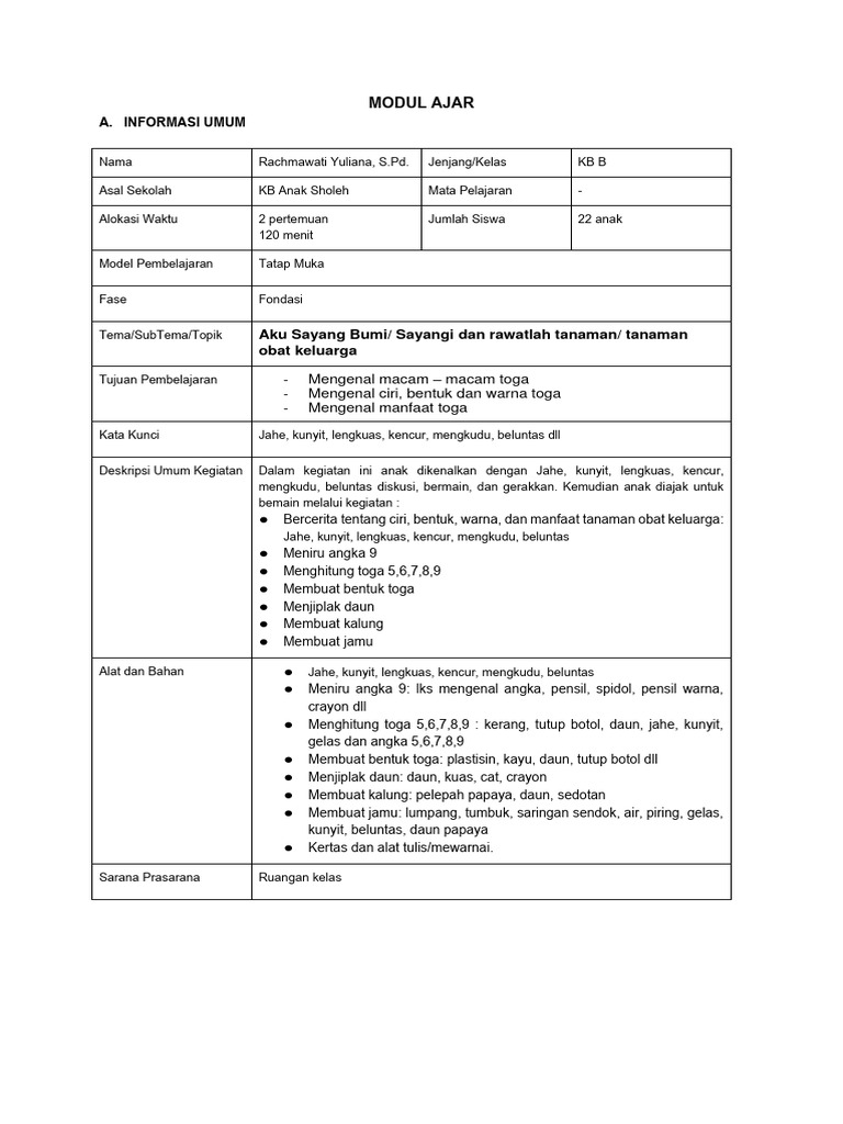 Aku Sayang Bumi | PDF