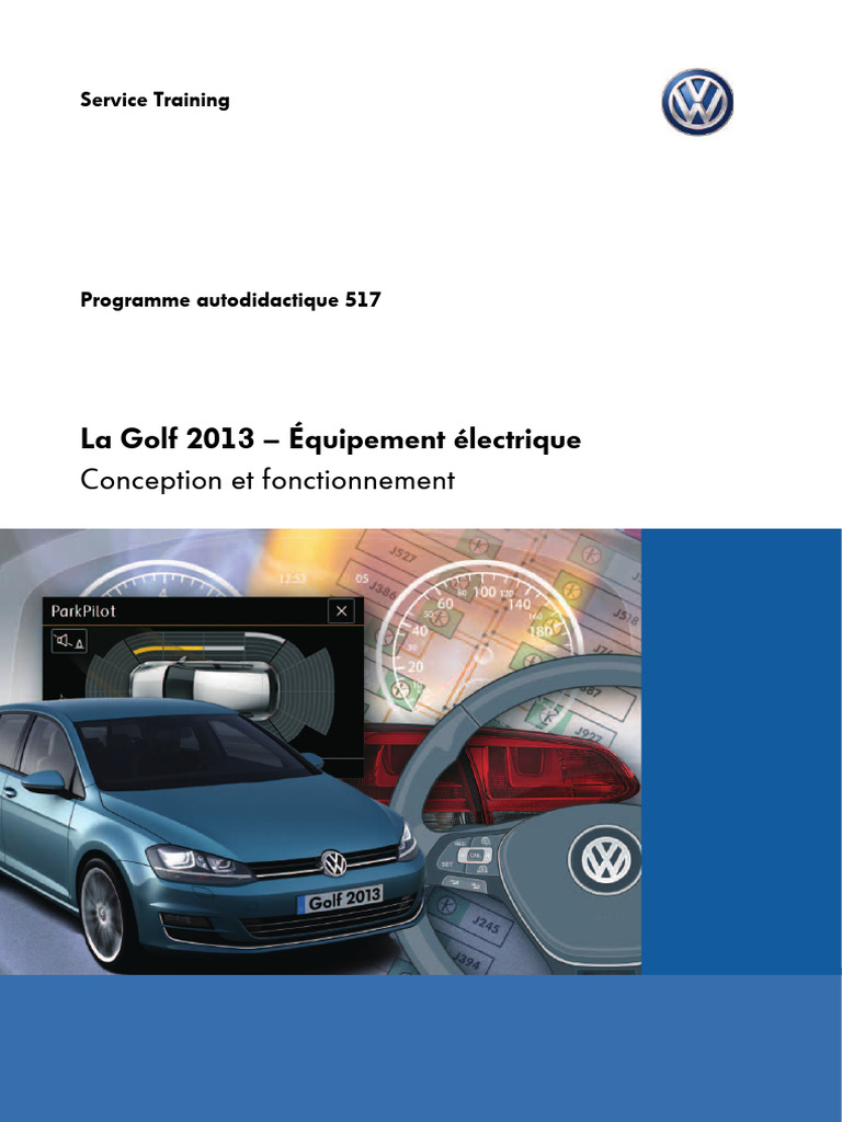 SSP 517 La Golf 2013 - Équipement Électrique | PDF | Affaires