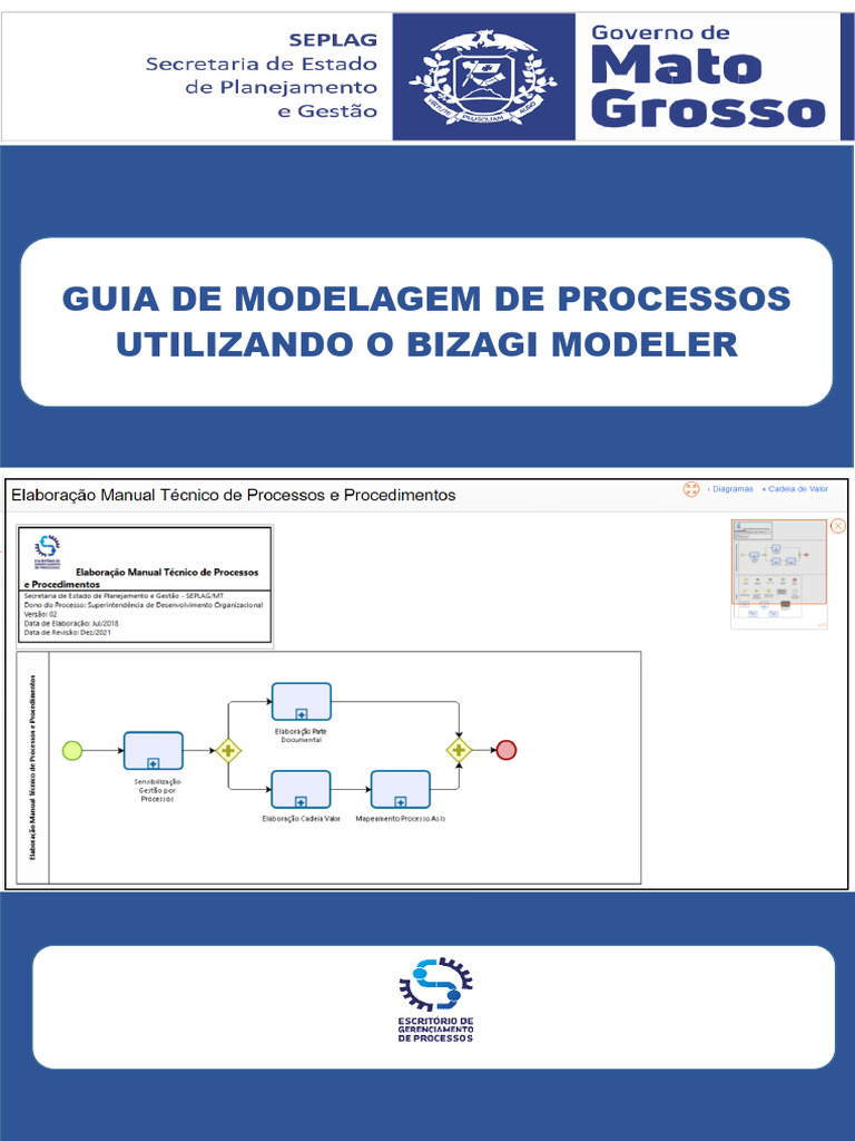 Guia de Modelagem de Processos Utilizando A Ferramenta Bizagi Modeler v2022 | PDF