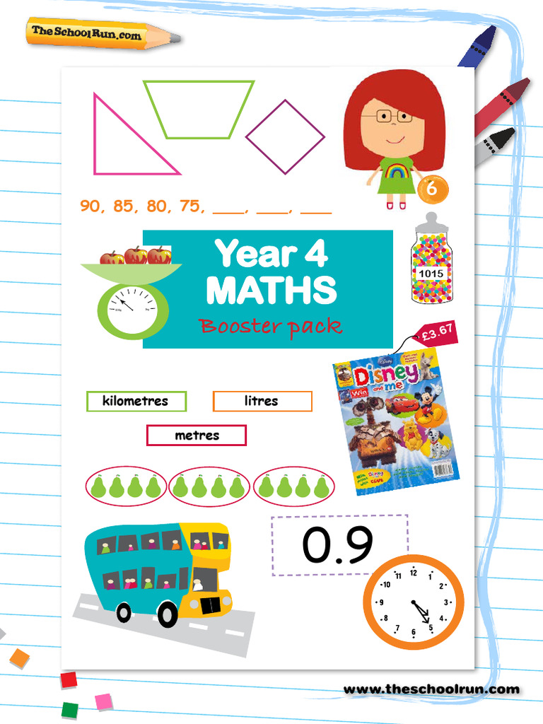 Year 4 Maths Challenge Pack | PDF | Elementary Mathematics | Mathematics