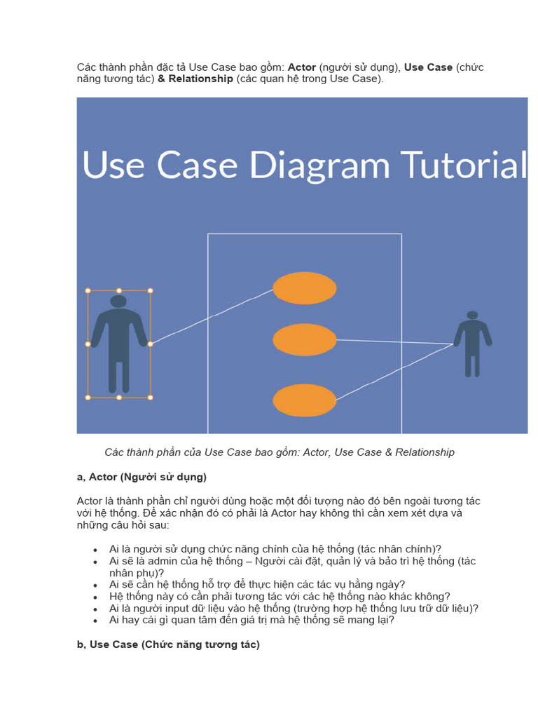 cách vẽ biểu đồ use case | PDF