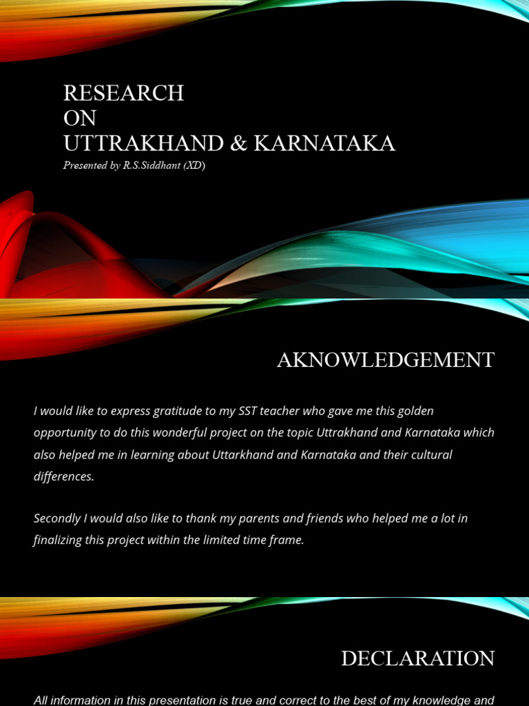 Uttarakhand and Karnataka | PDF | Himalayas | Earth Sciences