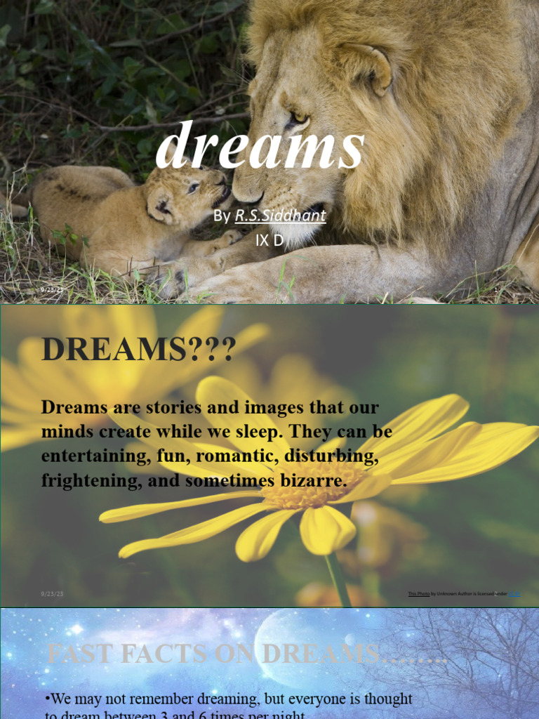 Fun Facts About Nightmares | PDF | Sleep | Dream