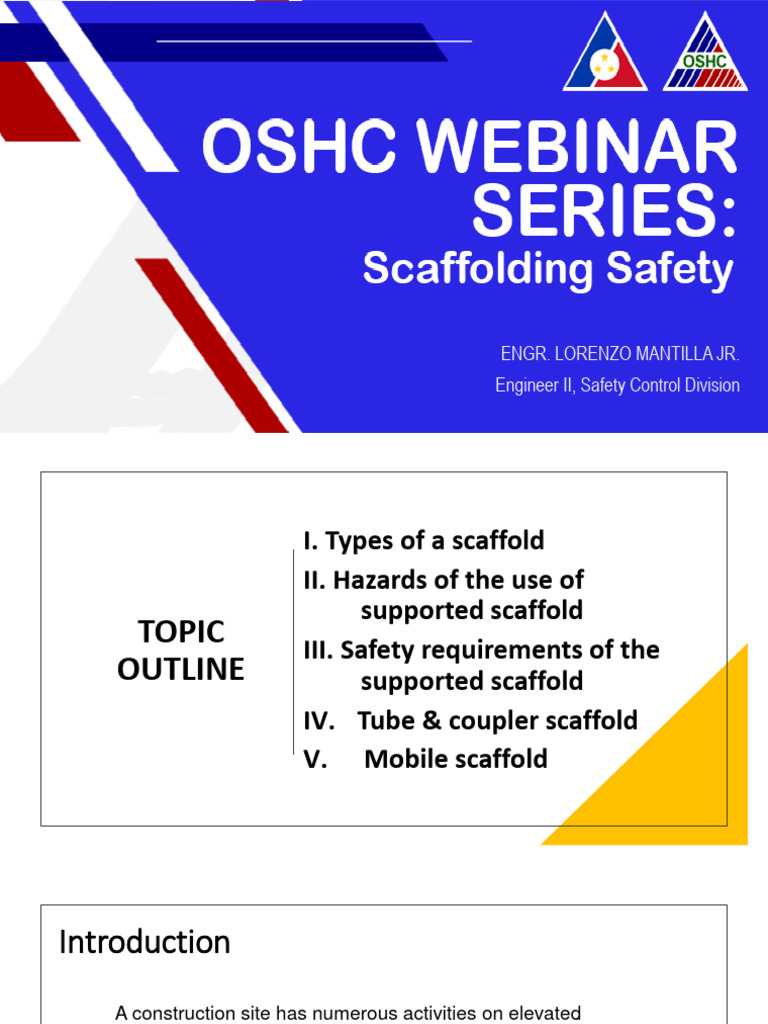 Modules - Scaffolding Safety | PDF | Scaffolding | Manufactured Goods