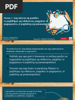 VE 8 Q2 2. Mga Pagsubok Sa Pamilya | PDF