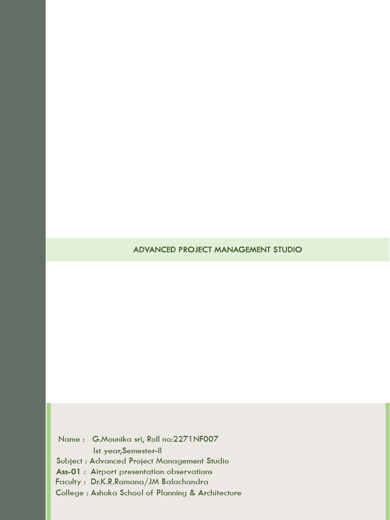 1 Ass-01 | PDF | Transport Infrastructure | Buildings And Structures