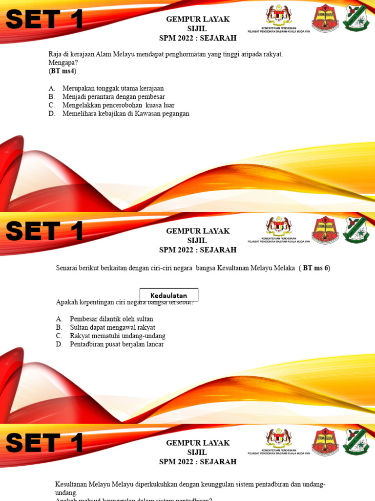 Slide Gempur Layak Sijil (SET1) | PDF