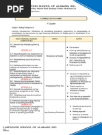 Araling Panlipunan 8 - Curriculum Map (A.y 2022-2023) | PDF