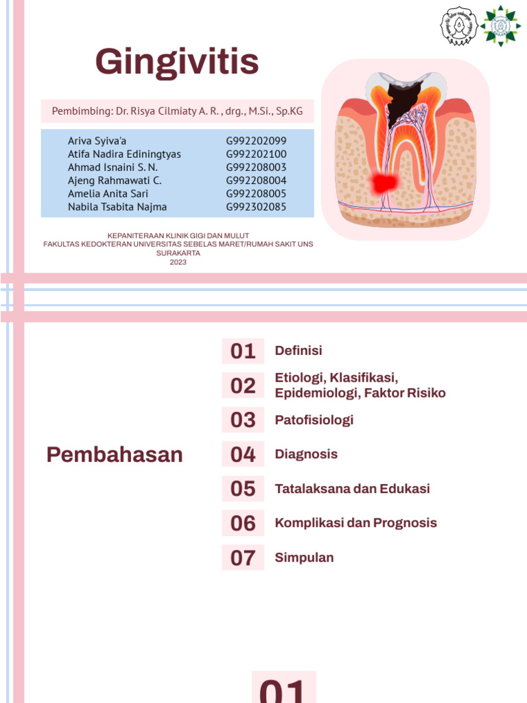 Panduan Klinis Gingivitis | PDF