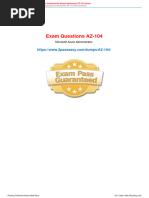 AZ 104 Exam | PDF