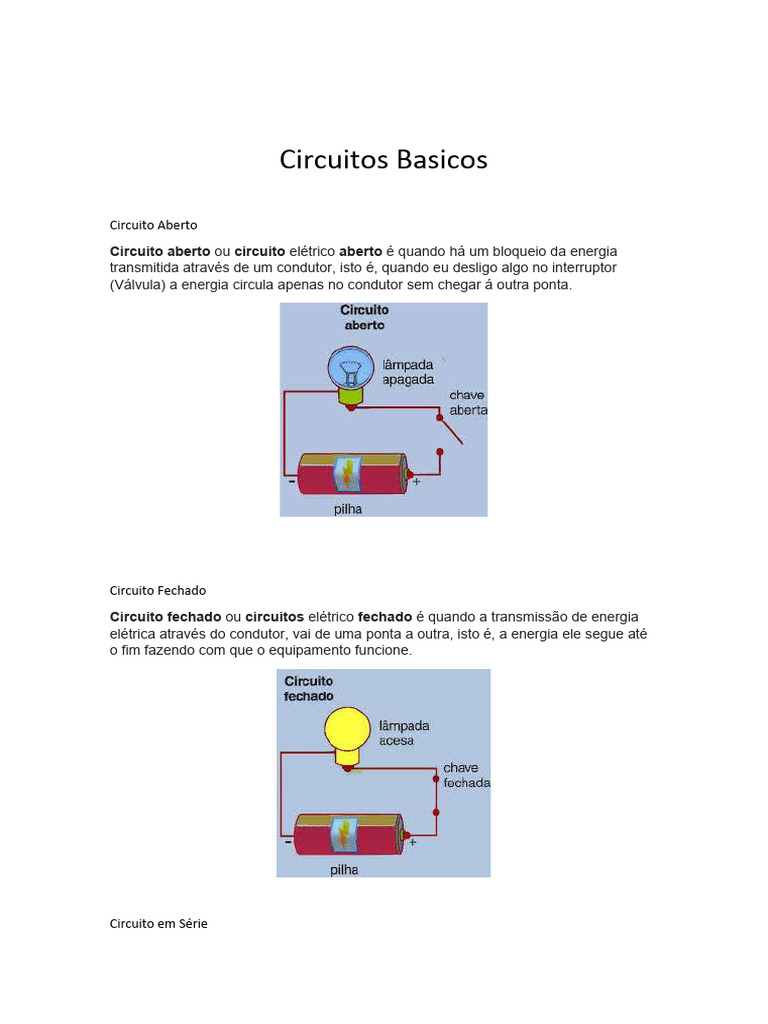 Circuitos Basicos | PDF