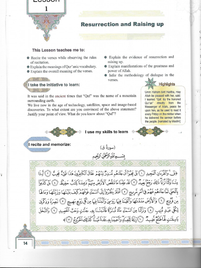 Grade 7 Resurrection and Raising Up Notes | PDF