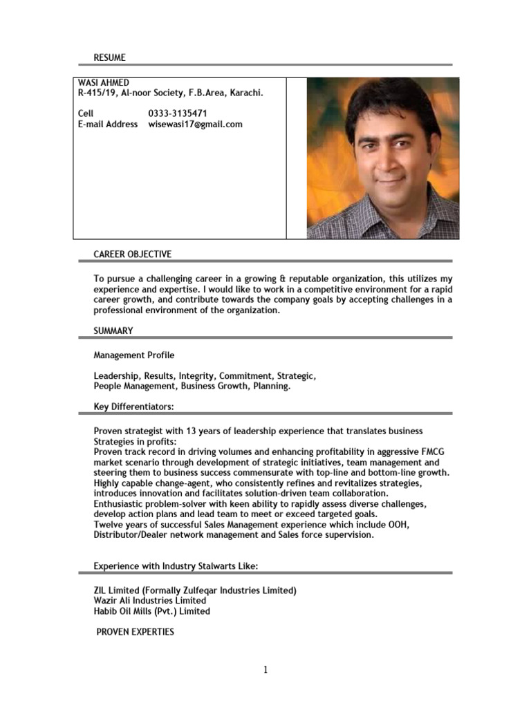 Wasi Ahmed | PDF | Retail | Merchandising