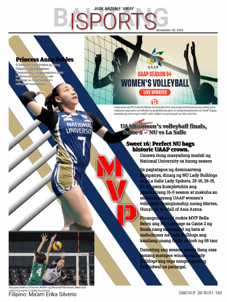 Balitang Sports | PDF