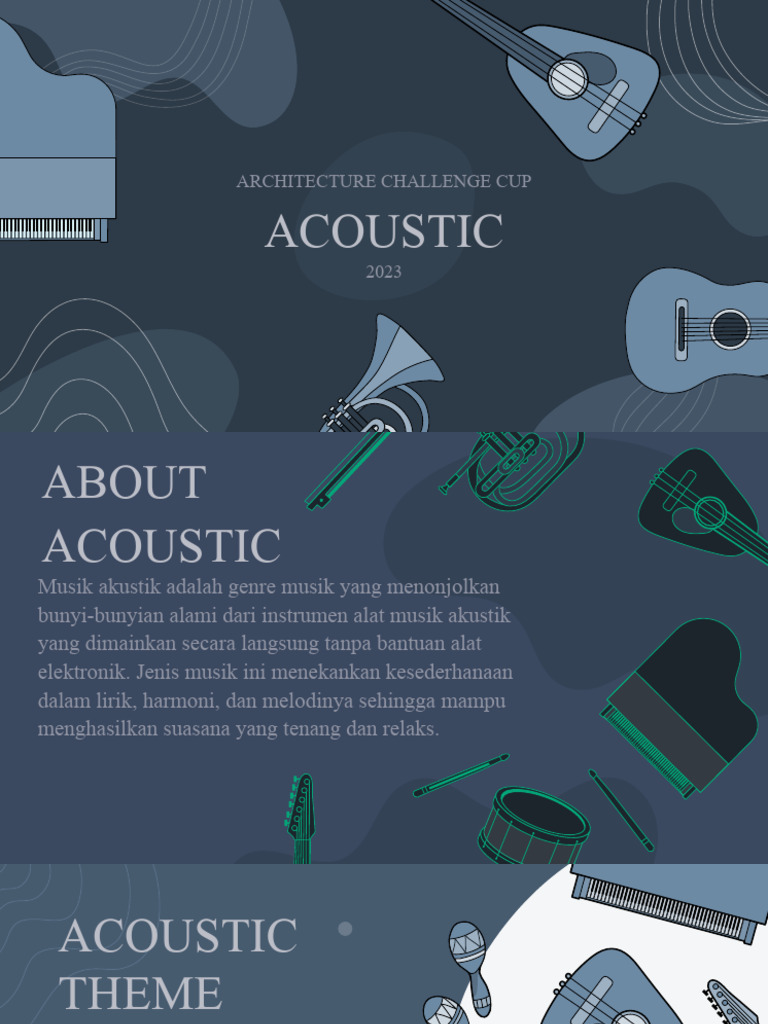 Syarat Dan Ketentuan Lomba Akustik ACC 2023 | PDF