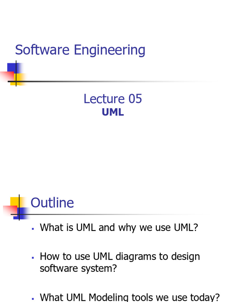 Software Engineering L05 | PDF | Unified Modeling Language | Use Case