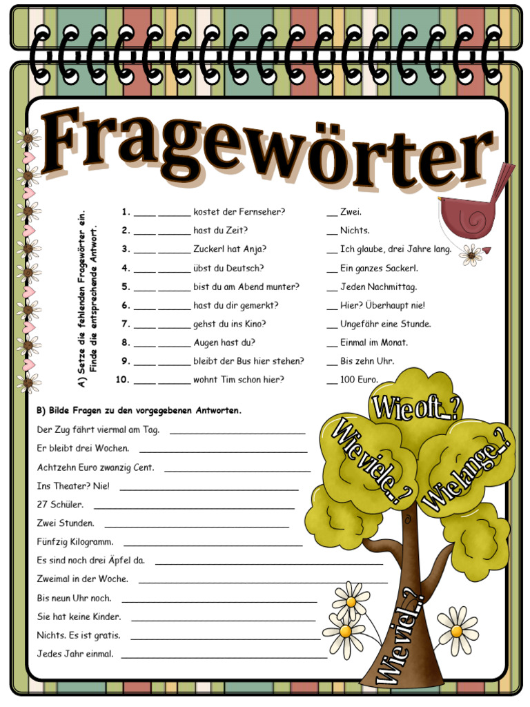 Frageworter | PDF