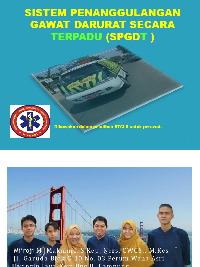 Sistem Terpadu Penanggulangan Gawat Darurat | PDF