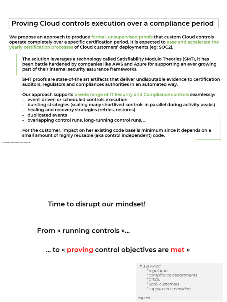 2 Provablecloudcontrols Pdf Cloud Computing Theory Of Computation