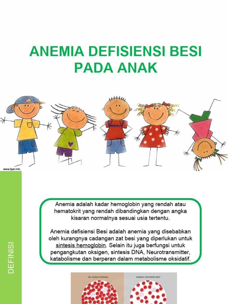 Anemia Defisiensi Besi pada Anak: Gejala dan Penanganan | PDF ...