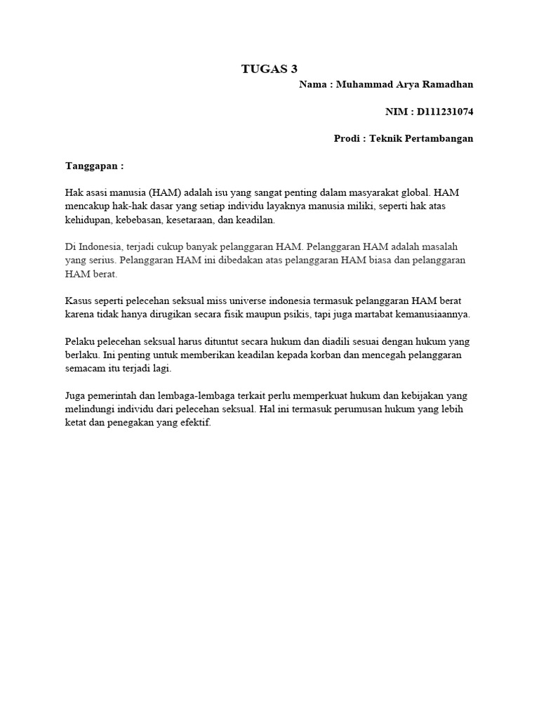 Tugas PKN 3 | PDF | Ilmu Sosial