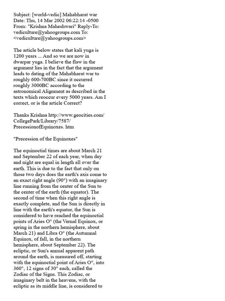 Equinoxes Precession | PDF | Zodiac | Astronomy