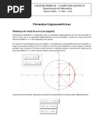 Formulas de Prostaferese O Baricentro Da | PDF | Trigonometria ...