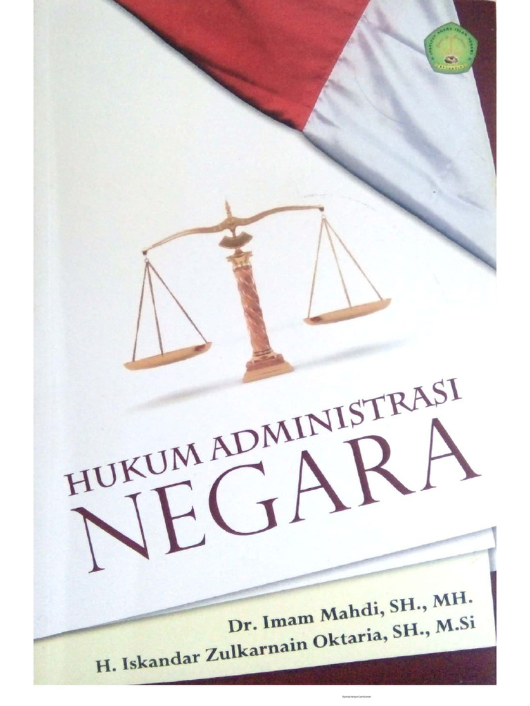 Buku Hukum Administrasi Negara | PDF Buku Hukum Administrasi Negara | PDF