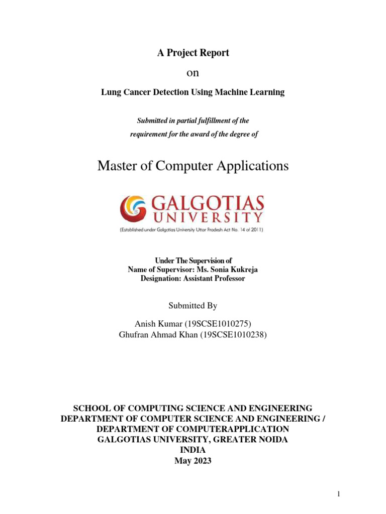 Final Review Project Report | PDF