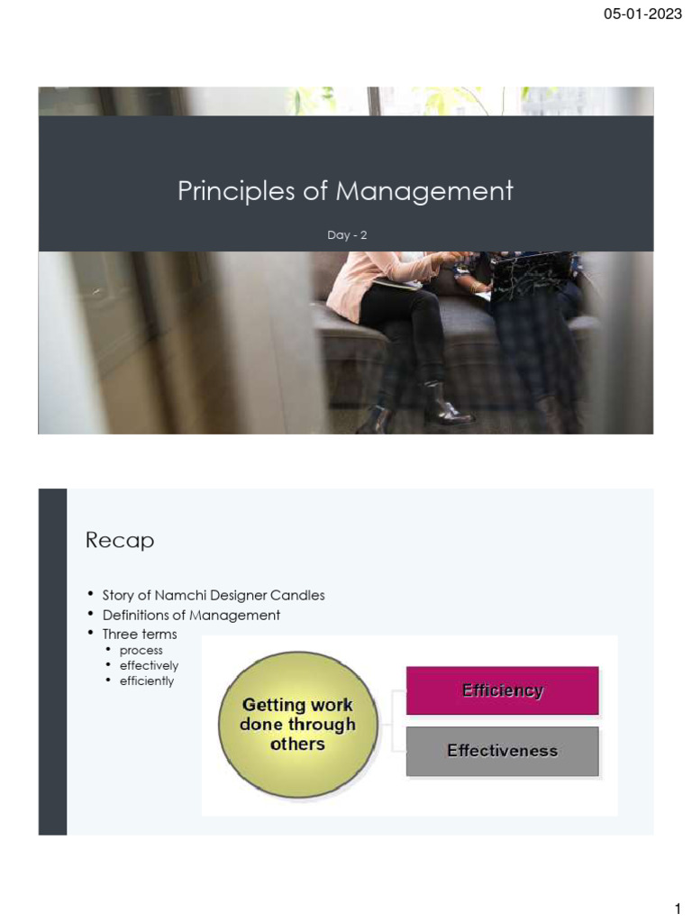 PoM 2 | PDF | Efficiency | Business