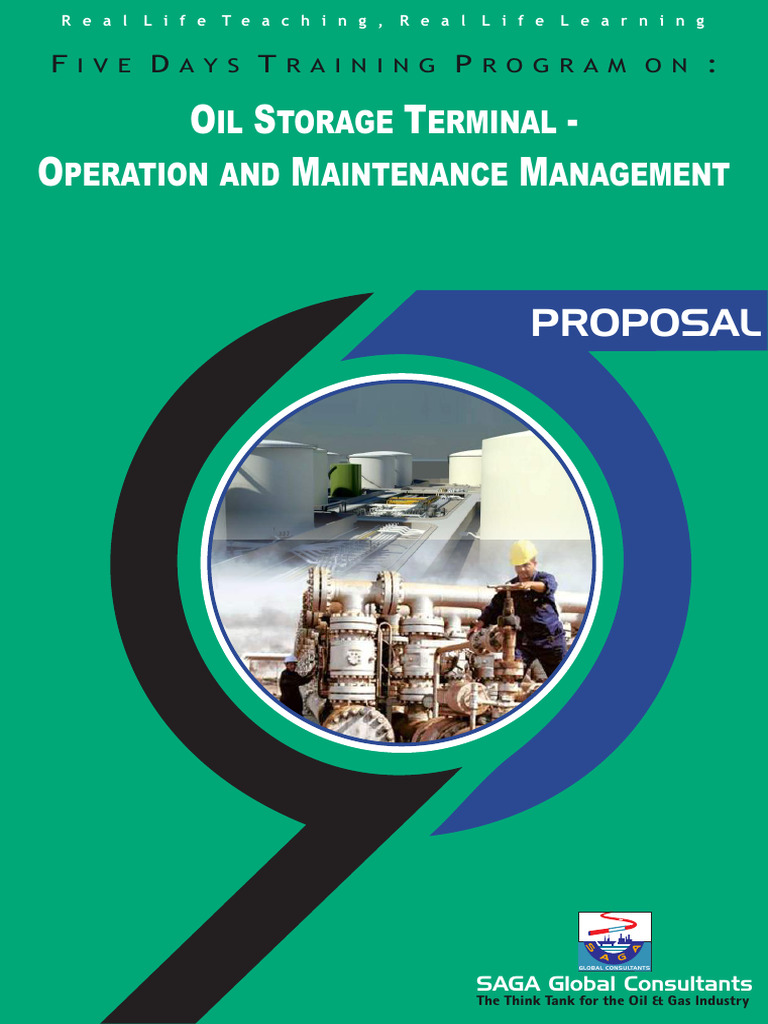 Storage Terminal - Operation and Maintenance Management | PDF | Pump ...